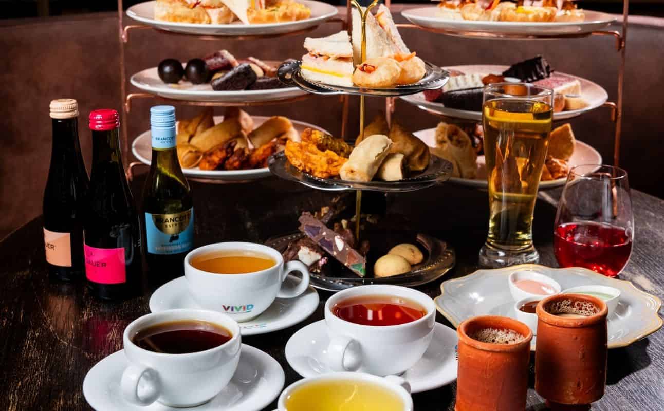 High Tea at Two Fat Indians City Centre: 50% off lunch with First Table